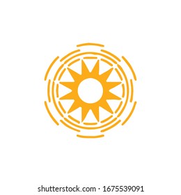 Sun Logo Windows Logo Windows Cleaning Stock Vector (Royalty Free ...