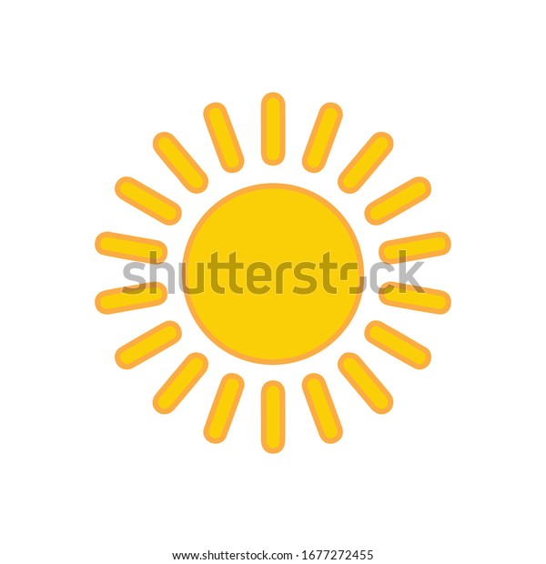 Sun Icon Graphic Design Projects Stock Vector (Royalty Free) 1677272455 ...