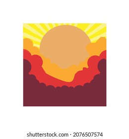 Sun Poster Vector Illustration Art Design Stock Vector (Royalty Free ...