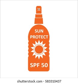 Sun Protection Vector Stock Vector (Royalty Free) 583310437 | Shutterstock