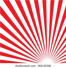 Abstract Red Sun Rays Backgroundvector Illustration: Vector có sẵn ...