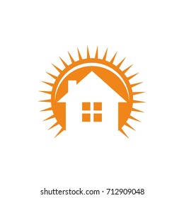Sun Real Estate Logo Stock Vector (Royalty Free) 712909048 | Shutterstock