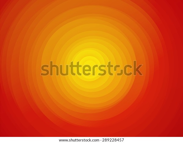 Sun Red Yellow Orange Background Asymmetric Stock Vector (Royalty Free ...