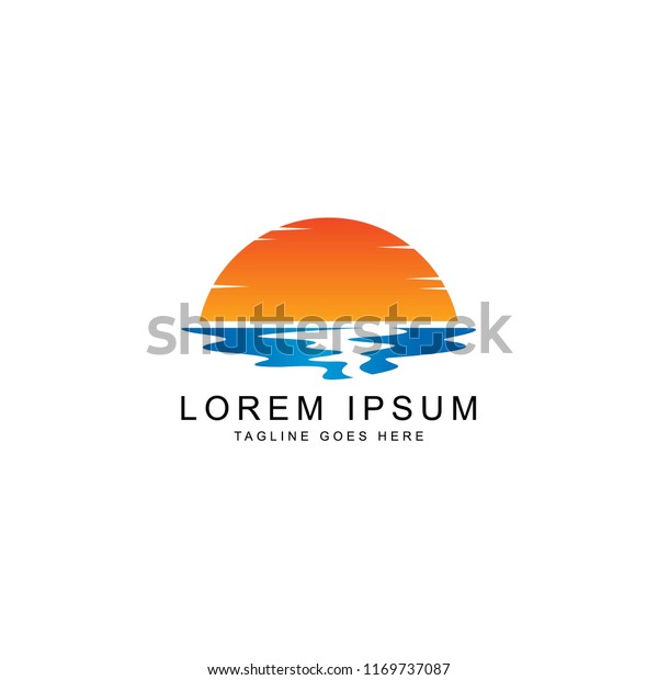 Sun Rise Logo Template Stock Vector (Royalty Free) 1169737087 ...