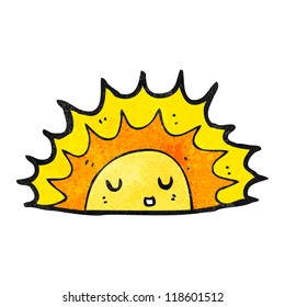 Sun Rising Cartoon Stock Vector (Royalty Free) 118601512 | Shutterstock