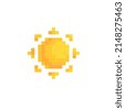 Pixel Art Sun Photos, Images & Pictures | Shutterstock