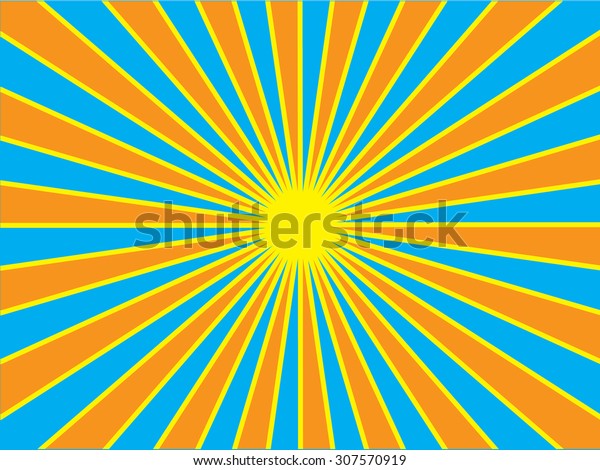 Sun Sunburst Pattern Sunburst Backgroundsunburst Vectorsunburst Stock ...