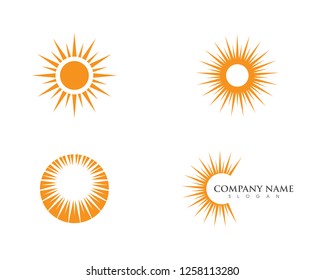 Sun Illustration Logo Vector Stock Vector (Royalty Free) 1298940139 ...