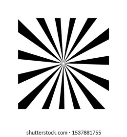 Sunburst Logo Design Vector Illustration Stock Vector (Royalty Free ...