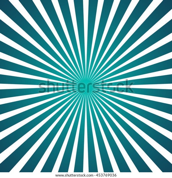 Sunburst Radial Rays Background Vintage Retro Stock Vector (Royalty ...