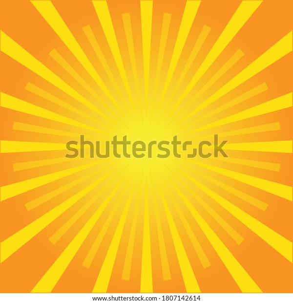 Sunburst Retro Sun Rays Yellow Background Stock Vector (Royalty Free ... Sunburst Retro Sun Rays Yellow Background Stock Vector (Royalty Free ...
