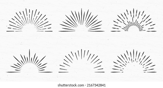 1,474 Half sunburst Stock Illustrations, Images & Vectors | Shutterstock