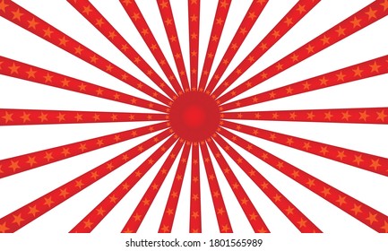 Sunburst Stars Back Ground Stock Vector (Royalty Free) 1801565989 ...