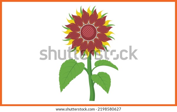 Sonnenblume SVG Printable Vektorgrafik.: Stock-Vektorgrafik (Lizenzfrei ...