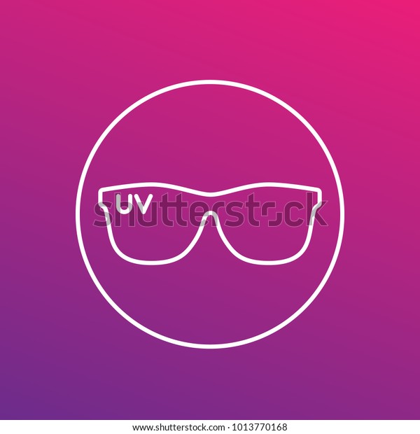 Sunglasses Uv Protection Vector Linear Icon Stock Vector (Royalty Free ... Sunglasses Uv Protection Vector Linear Icon Stock Vector (Royalty Free ...