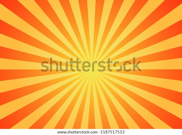 Sunlight Background Cartoon Style Stock Vector (Royalty Free ...