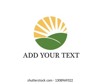 Sunny Logo Design Illustration Vector Art Stock Vector (Royalty Free ...