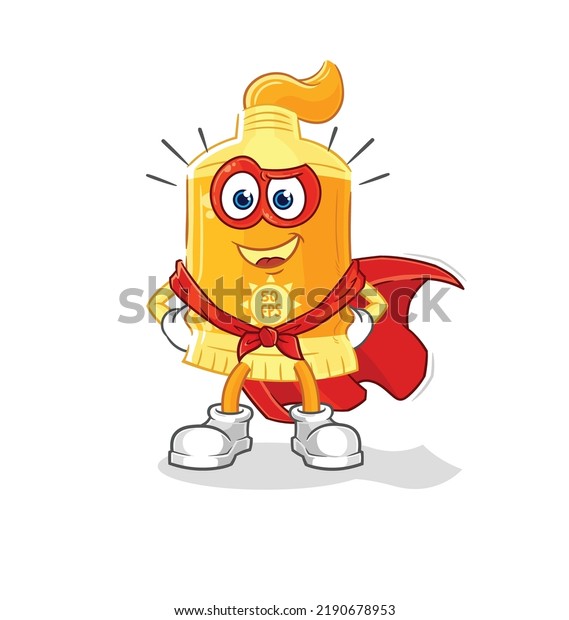 Sunscreen Heroes Vector Cartoon Character Stock Vector (Royalty Free ...