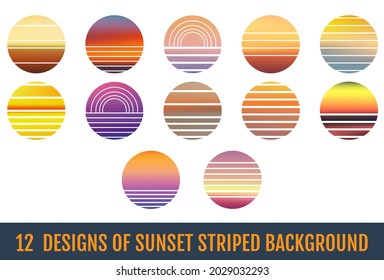 37,106 Sunset Stripes Backgrounds Images, Stock Photos & Vectors ...