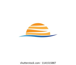 Sunset Symbol Illustration Stock Vector (Royalty Free) 1141515887 ...