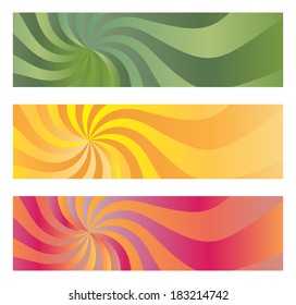 Sunshine Colorful Banner Stock Vector (Royalty Free) 183214742 ...