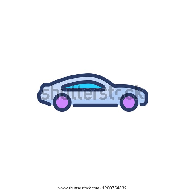 Super Car Icon Vector Logotype Stock Vector (Royalty Free) 1900754839 ...