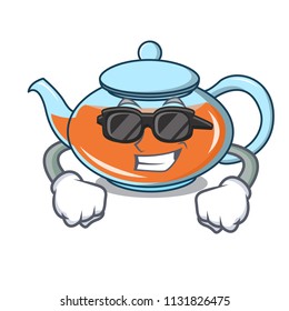 Angry Transparent Teapot Character Cartoon: vector de stock (libre de ...