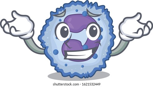 Basophil Cell Cartoon Character Style Crazy Stock Vector (Royalty Free ...