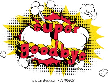Comic Book Illustration Explosion On Top Stock Vector (Royalty Free ...