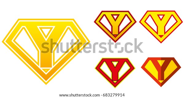 Super Hero Logo Letter Y Superhero 스톡 벡터(로열티 프리) 683279914 | Shutterstock