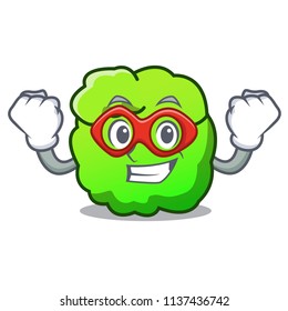 Super Hero Shrub Character Cartoon Style Stock Vector (Royalty Free ...