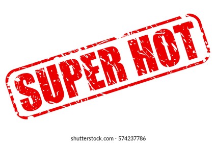 Super Hot Red Stamp Text On Stock Vector (Royalty Free) 574237786 ...