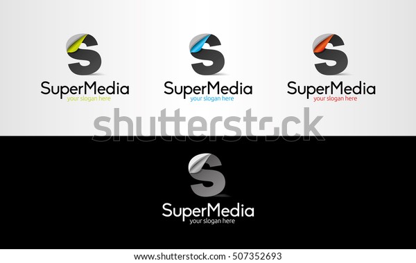 Super Media Logo Stock Vector (Royalty Free) 507352693 | Shutterstock