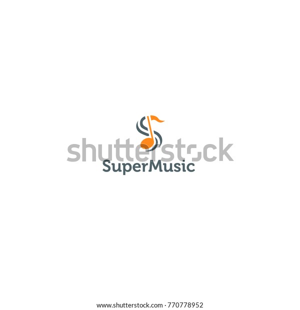 Super Music Logo Stock Vector (Royalty Free) 770778952 | Shutterstock