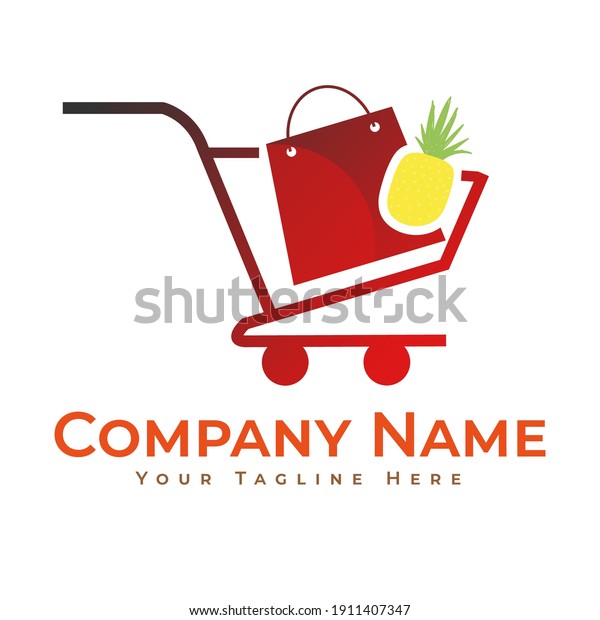 Super Shop Mall Logo Design Vector Stock Vector (Royalty Free ...