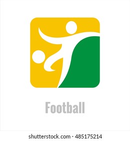 Super Soccer Logo Template: vector de stock (libre de regalías ...