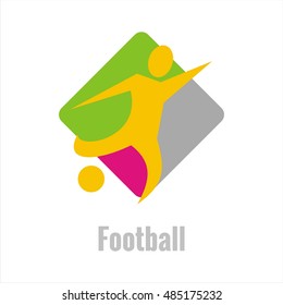 Super Soccer Logo Template Stock Vector (Royalty Free) 485175232