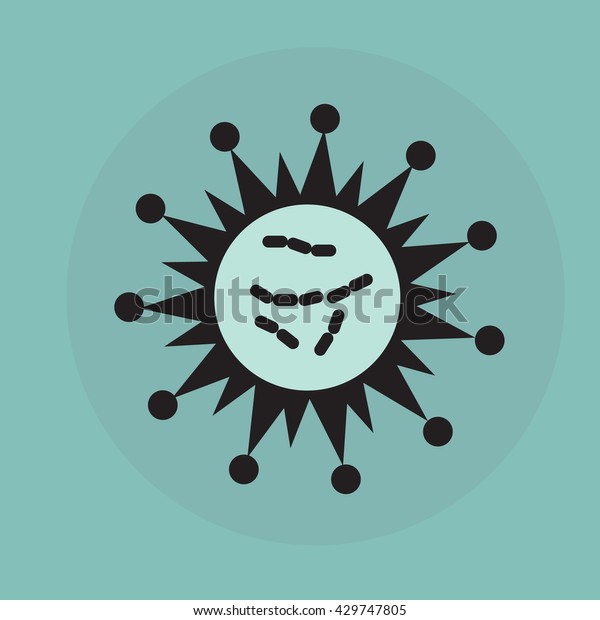 Superbugs Various Bacteria Microbes Cartoon Vector Stock Vector ...