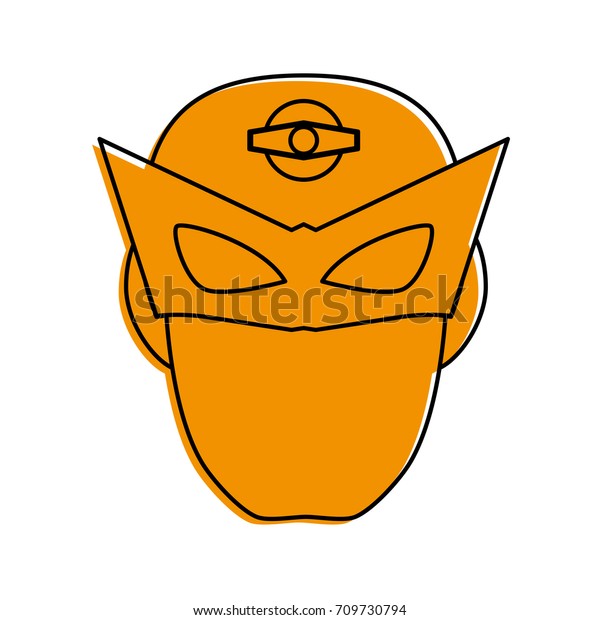 Superhero Avatar Icon Image Stock Vector (Royalty Free) 709730794 ...