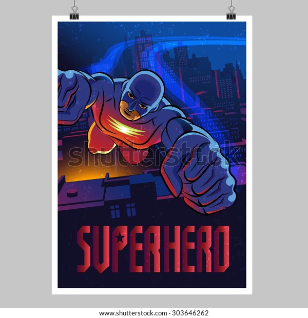 Superhero Overnight City Poster Layout: เวกเตอร์สต็อก (ปลอดค่าลิขสิทธิ์ ... Superhero Overnight City Poster Layout: เวกเตอร์สต็อก (ปลอดค่าลิขสิทธิ์ ...