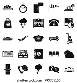 Superintendent Icons Set Simple Set 25 Stock Vector (Royalty Free ...