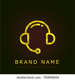 Support Golden Metallic Logo Stock Vector (Royalty Free) 703096054 ...