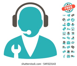 Support Manager Icon Free Bonus Images Stock Vector (Royalty Free ...
