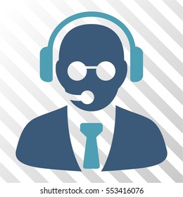 Support Manager Vector Pictogram Illustration Style Stock Vector ...
