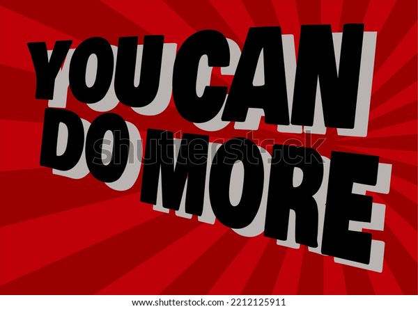 Supportive Words Poster Design Gym Exercise Stock Vector (Royalty Free ...