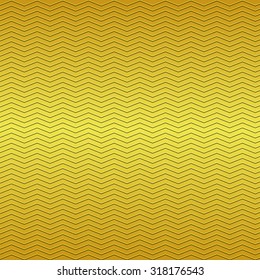 Surface Gold Embossing Zigzag Line Pattern Stock Vector (Royalty Free ...