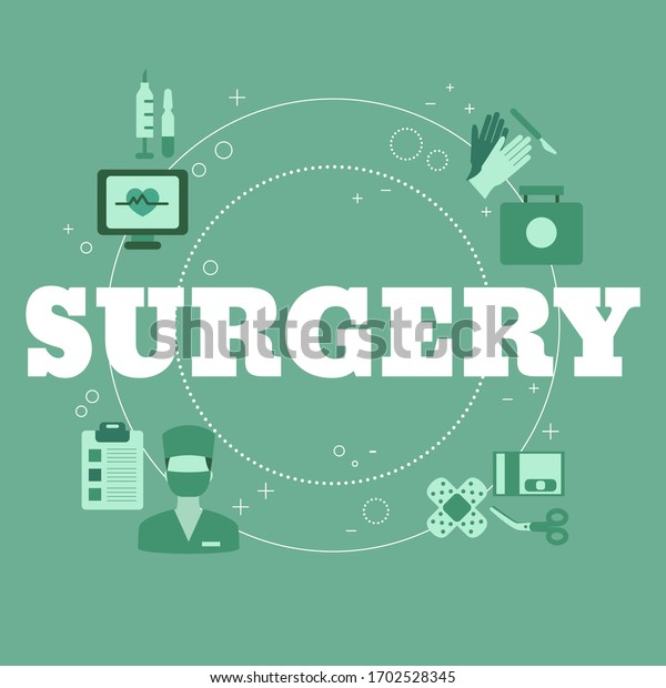 Surgery Concept Vector Illustration Website App Stock Vector (Royalty ...
