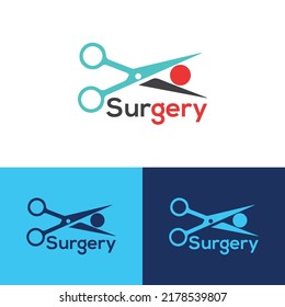 Surgery Logo Design Vector Templet Stock Vector (Royalty Free ...