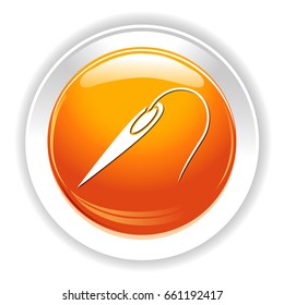 Surgery Needle Icon Stock Vector (Royalty Free) 661192531 | Shutterstock