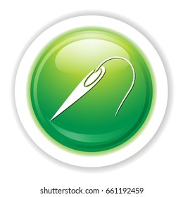 Surgery Needle Icon Stock Vector (Royalty Free) 661192459 | Shutterstock